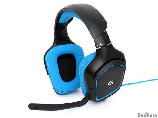 [리뷰]돌비 7.1 지원 서라운드 사운드 게이밍 헤드셋, 로지텍 G430:: 보드나라