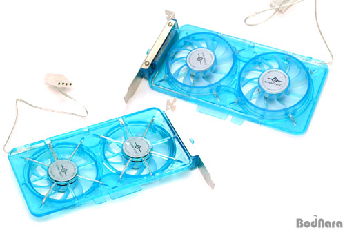 [프리뷰]화려한 쿨링! VANTEC 스펙트럼 팬카드:: 보드나라