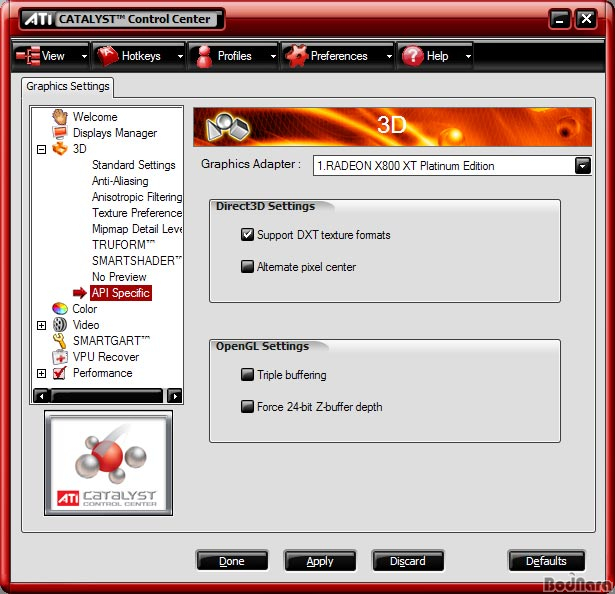 ATI, 새롭게 디자인된 Catalyst Control Center 공개 !!:: 보드나라