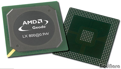 AMD 초저전력 Geode LX 800@0.9W 발표:: 보드나라