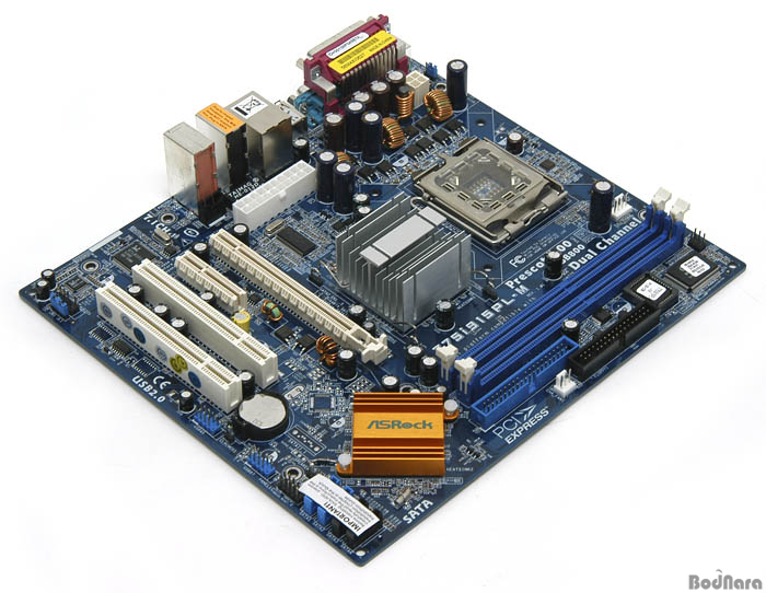 에즈윈, EM64T 지원 m-ATX i915PL 메인보드 출시:: 보드나라