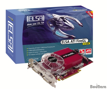 ELSA, 1GB메모리의 FireGL™ V7350/7300 발표:: 보드나라