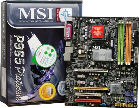 MSP, MSI P965 Platinum 출시:: 보드나라