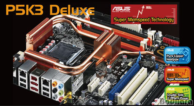ASUS P5K3 Deluxe, CPU-Z FSB 랭킹 1위 차지:: 보드나라