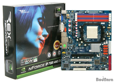 렉스텍 GF-7025 AM2 DVI (NVIDIA GeForce 7025):: 보드나라