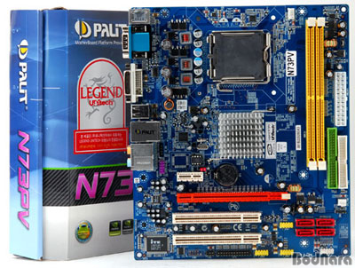 유니텍전자, Palit 브랜드 GeForce 7 내장 메인보드 출시:: 보드나라