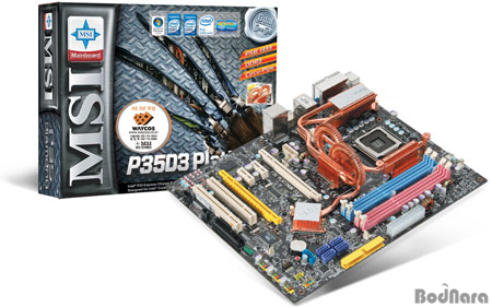 MSI, P35 Platinum Combo 와 P35DS3 Platinum 출시:: 보드나라