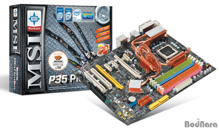 MSI, P35 Platinum Combo 와 P35DS3 Platinum 출시:: 보드나라