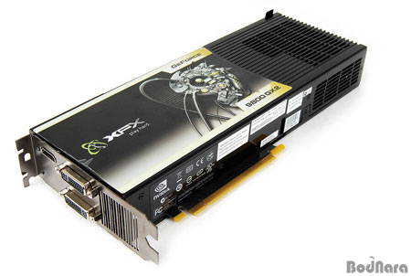 유니텍, G92 GPU 두 개 사용한 XFX 9800GX2 출시:: 보드나라