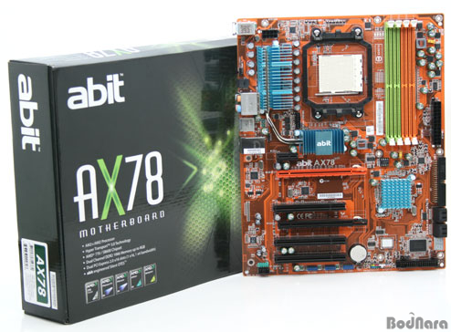 Abit AX78 (AMD770 메인보드):: 보드나라