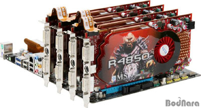 MSI Radeon HD 4850/4870 그래픽카드 출시:: 보드나라