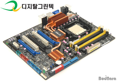 디지탈그린텍, 엔포스 780a SLI 탑재한 ASUS 메인보드 출시:: 보드나라