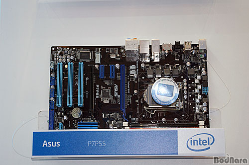 컴퓨텍스서 공개한 메이저3사 P55/P57 메인보드:: 보드나라