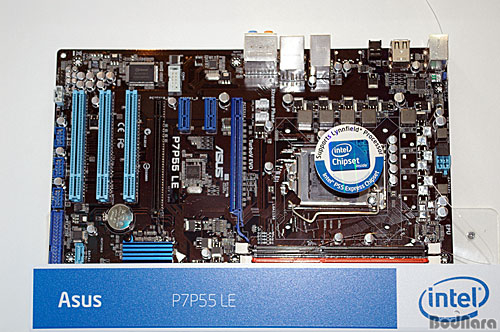 컴퓨텍스서 공개한 메이저3사 P55/P57 메인보드:: 보드나라