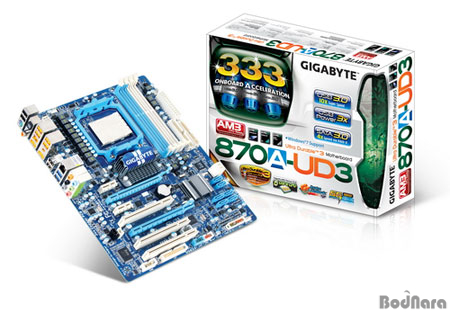 기가바이트 GA-870A-UD3 출시:: 보드나라