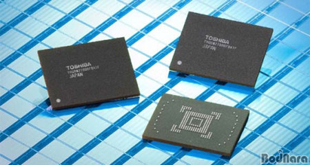 도시바, 128GB eMMC 낸드 플래시 발표:: 보드나라