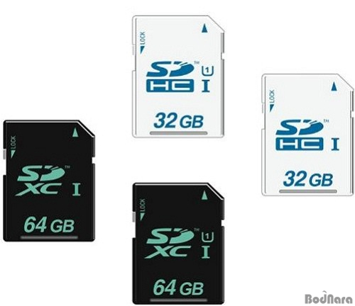 SDHC와 SDXC 고속을 상징하는 새로운 심볼 추가:: 보드나라