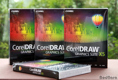 CORELDRAW GRAPHICS SUITE X5 한글판 출시:: 보드나라