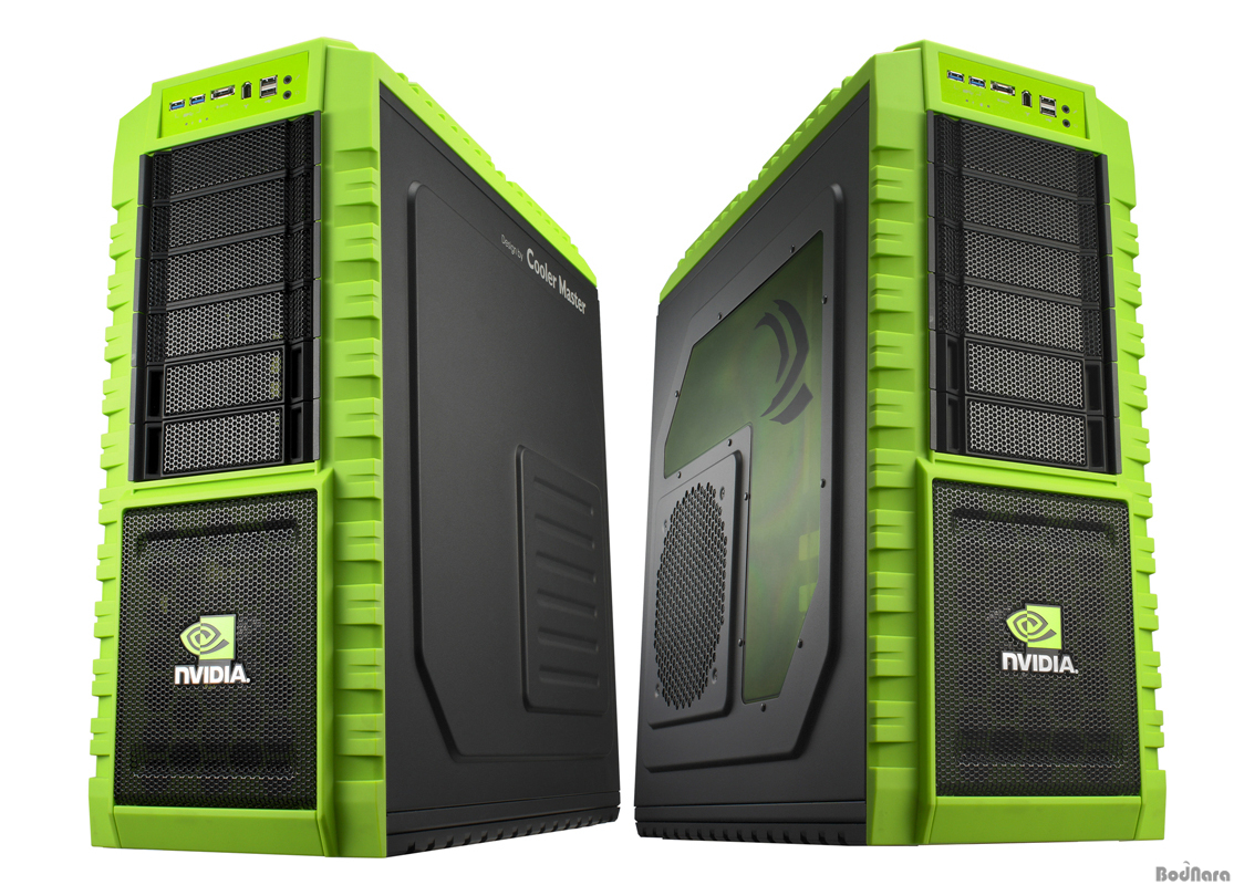쿨러마스터, HAF X NVIDIA EDITION 선보여...:: 보드나라