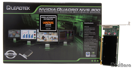 리드텍 QUADRO NVS 300 출시:: 보드나라
