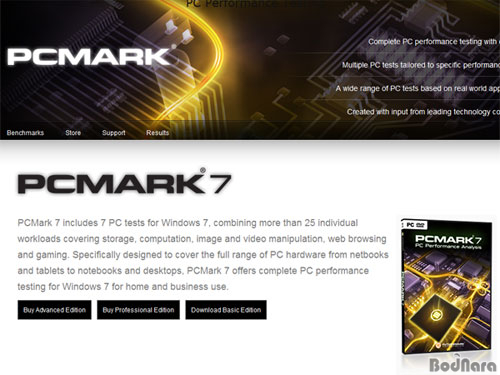 윈도우7에 최적화된 PCMark 7 공식발표:: 보드나라