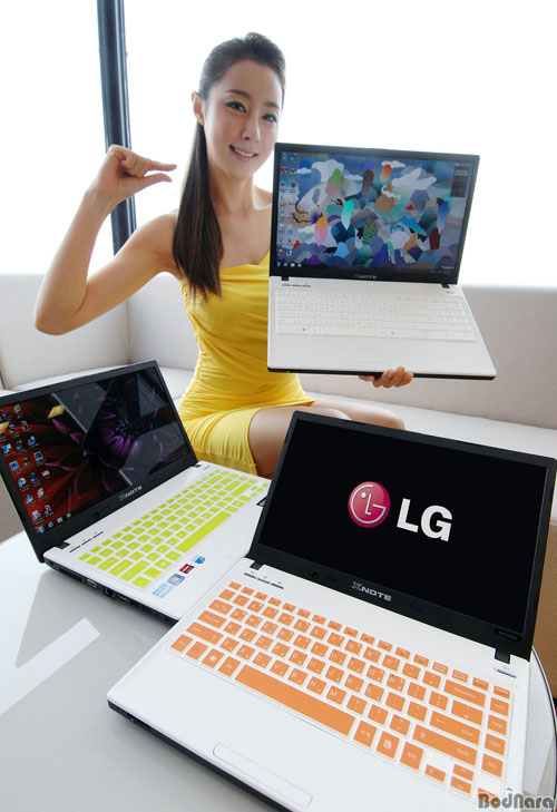 LG전자, 3면 슬림 베젤과 시네마3D 지원 노트북 '엑스노트 N550' 출시:: 보드나라