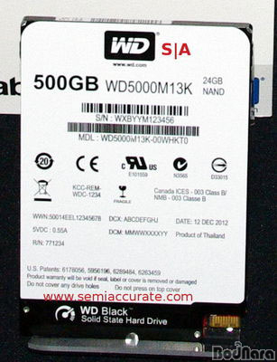 WD, 5mm 두께의 하이브리드 스토리지 'SSHD Black' 공개:: 보드나라