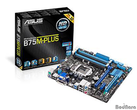 아이보라, intel B75칩셋의 ASUS B75M-PLUS 출시:: 보드나라