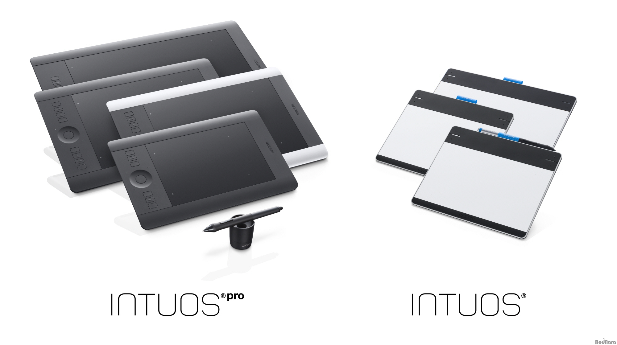 와콤, Bamboo, Intuos를 하나의 intuos 브랜드로 통합:: 보드나라