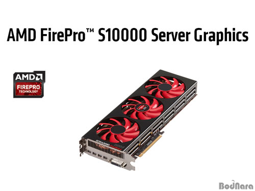 AMD, '파이어프로(FirePro) S10000 12GB 에디션' 출시 예정:: 보드나라
