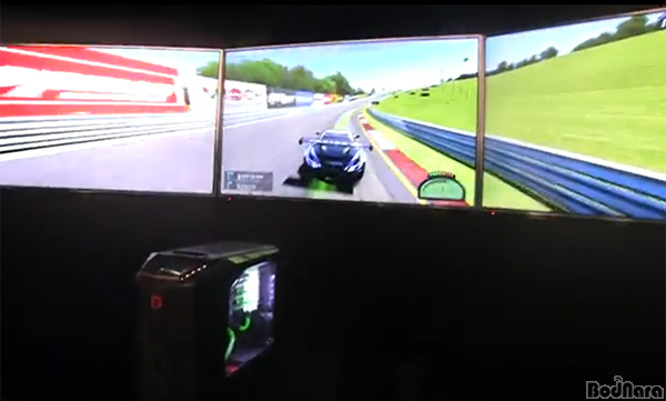 NVIDIA, 지포스 GTX Titan 4way SLI 기반 12K 시스템 시연:: 보드나라