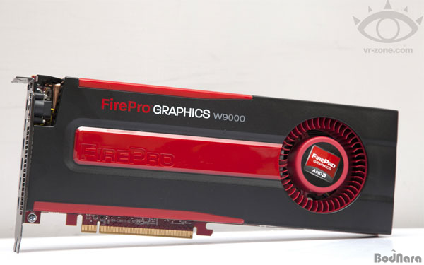 AMD, 하와이 코어 기반 파이어프로 W9000, 12GB 탑재해 4월 출시예정:: 보드나라