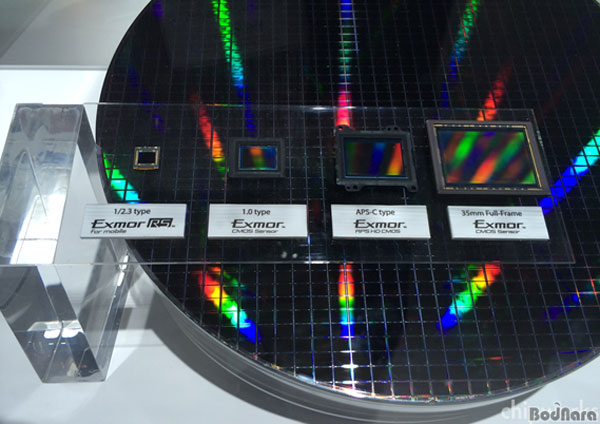 16nm 공정 ARM Cortex-A57 6코어 웨이퍼 공개 및 소니 CMOS 센서 크기 비교:: 보드나라