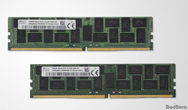 SK하이닉스, TSV 기술로 세계 첫 128GB DDR4 모듈 개발:: 보드나라