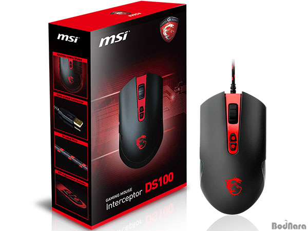 MSI Interceptor DS100 게이밍 마우스:: 보드나라