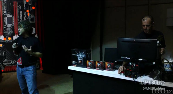 AMD, 라데온 30주년 기념 행사를 통해 새로운 FX-8000 시리즈 3종 공개:: 보드나라