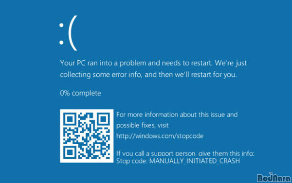 윈도우 10 블루스크린 에러 대응, 이제는 QR 코드로? :: 보드나라