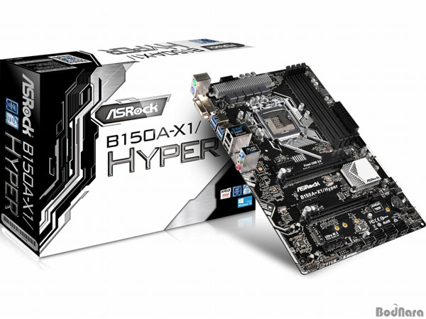 CPU 오버클럭되는 B150 메인보드, ASRock B150A-X1 Hyper:: 보드나라