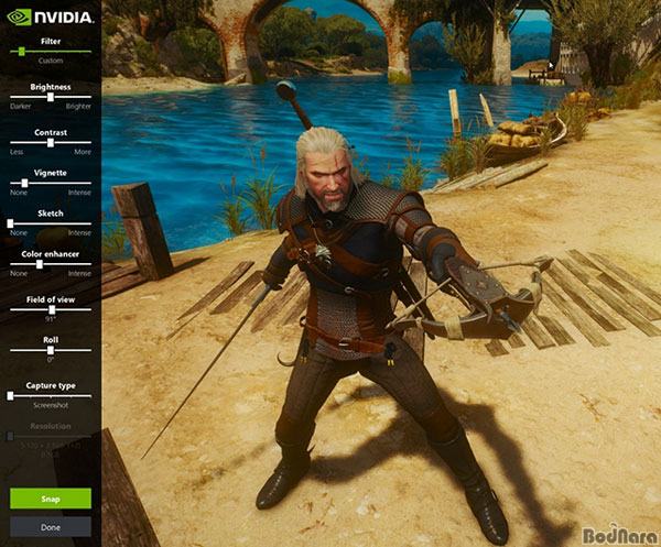 위쳐3, NVIDIA Ansel 기능 업데이트 완료:: 보드나라