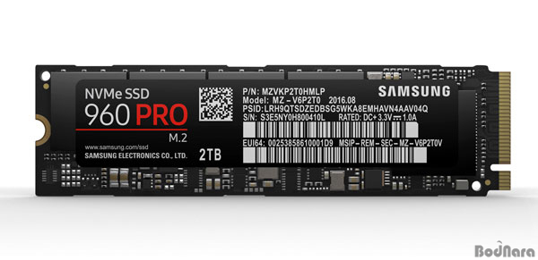 삼성전자, 세계 최고 성능 구현 NVMe SSD 960 PRO 2TB 발표:: 보드나라
