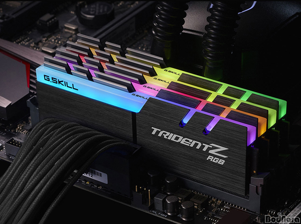 화려하게 빛나는 G.SKILL Trident Z RGB 시리즈 DDR4 메모리:: 보드나라