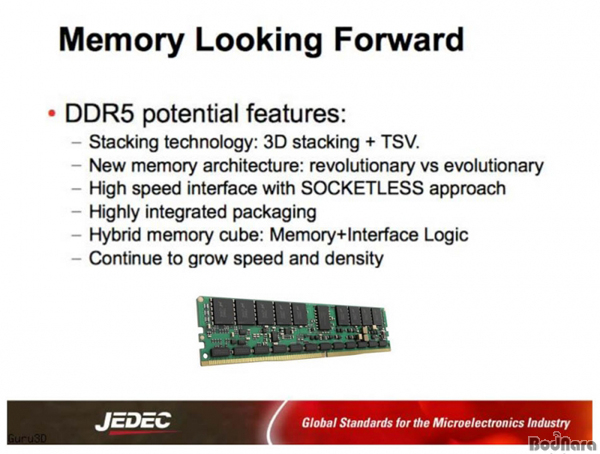 DDR4보다 2배 빠른 DDR5 표준사양 개발 중:: 보드나라