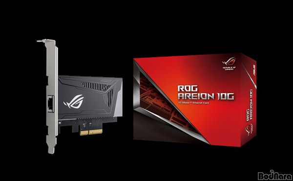 ASUS 10Gbps LAN 카드, ROG AREION 10G 발표:: 보드나라