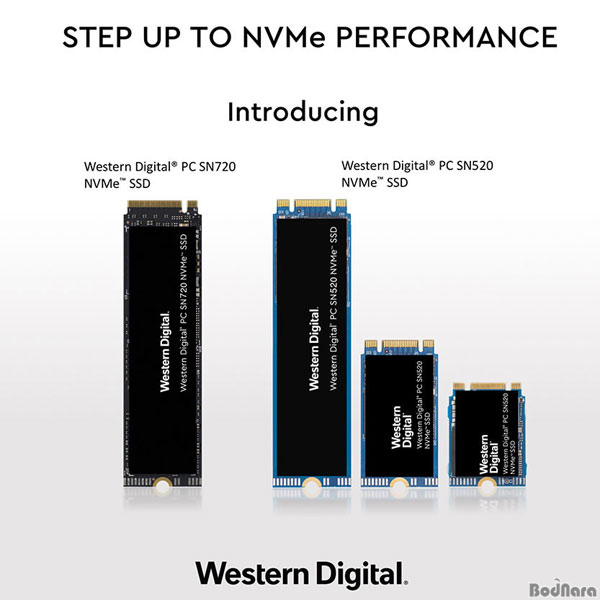 WD, NVMe SSD 신제품 'PC SN720'과 'PC SN520' 공개:: 보드나라