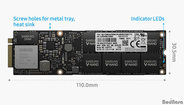 삼성전자, 서버용 16TB PM983 NF1 NVMe SSD 발표:: 보드나라