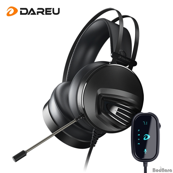 7.1 헤드셋+사운드카드, 다얼유 EH732 USB 7.1 게이밍 헤드셋 세트 출시:: 보드나라