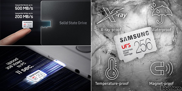 삼성전자, 차세대 UFS 메모리 카드 국내 출시 앞두고 홈페이지 제품 등록:: 보드나라
