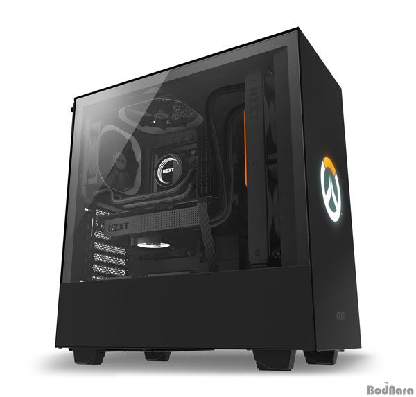 오버워치 팬을 위한 PC 케이스, NZXT H500 오버워치 스페셜 에디션:: 보드나라