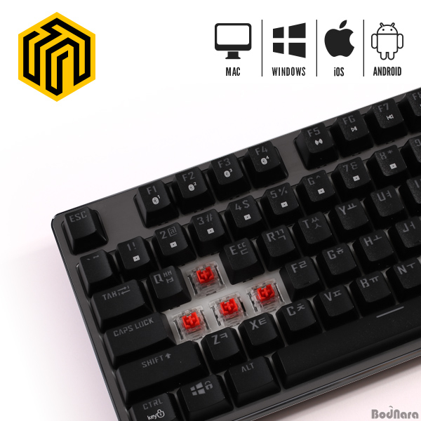 씽크웨이, 블루투스 유무선 기계식 키보드 ‘CROAD BK620턴’출시:: 보드나라