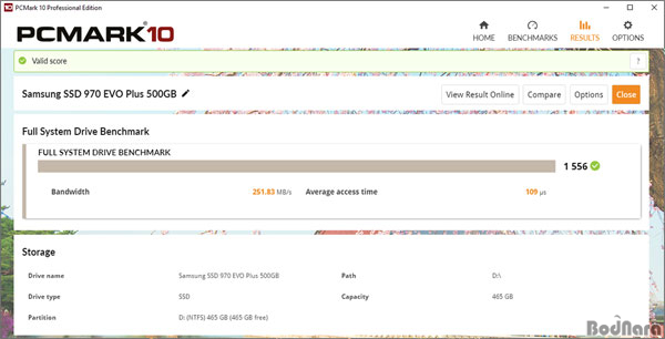 최신 스토리지의 실환경 성능 비교, PCMark 10 스토리지 벤치마크 업데이트:: 보드나라